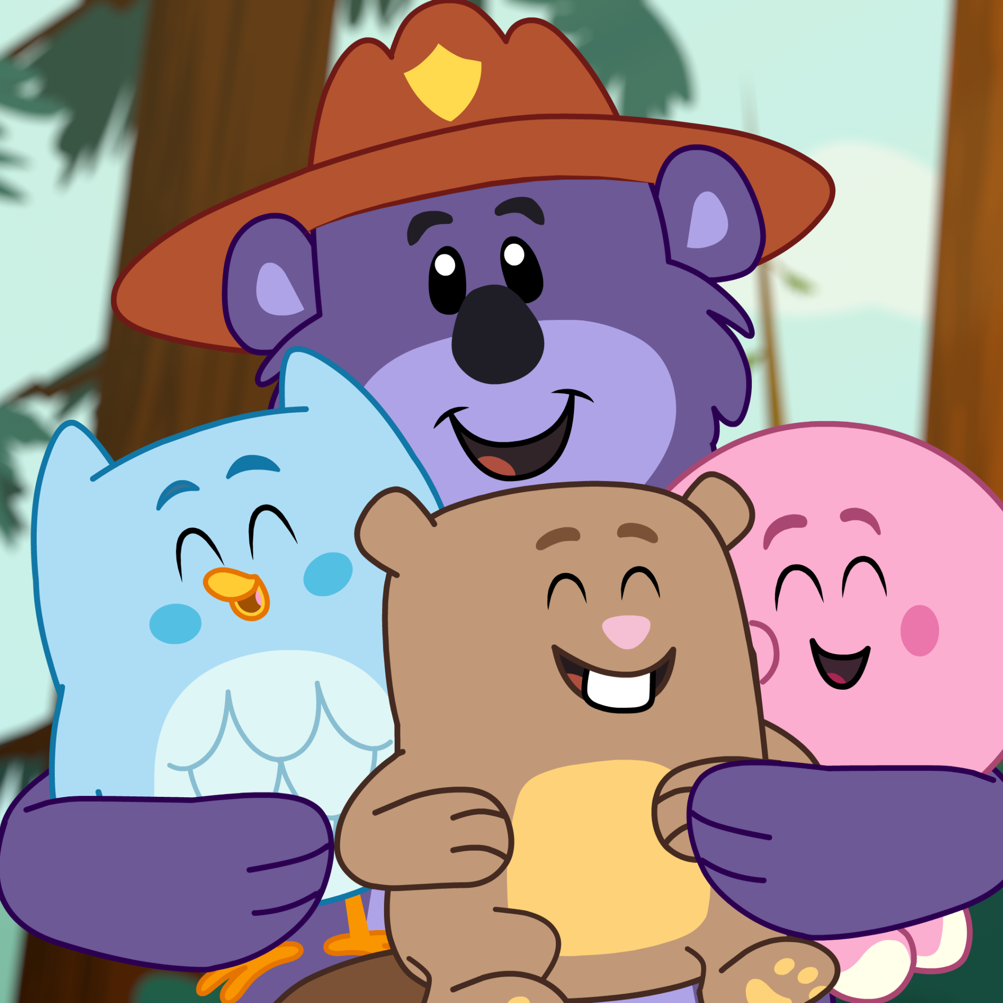 Meet the Characters – Luna, Chip & Inkie