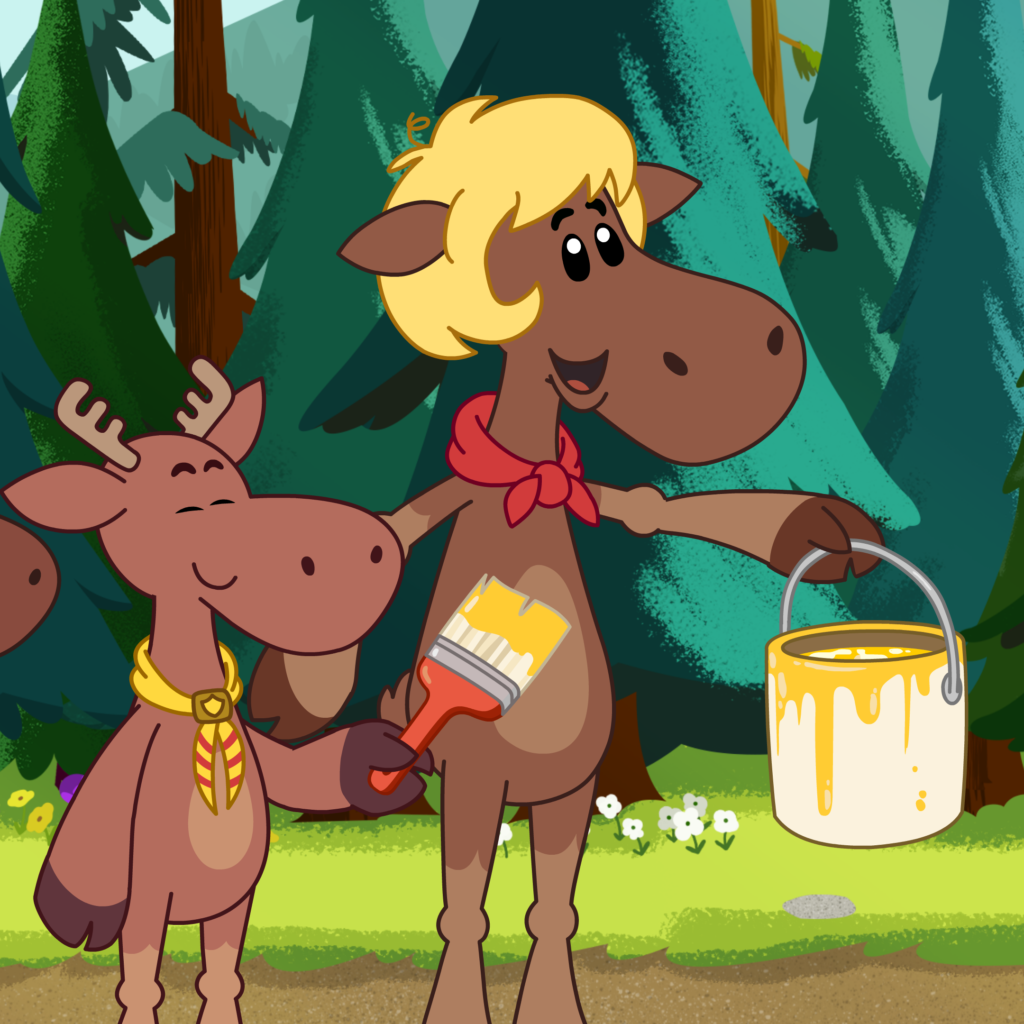 Meet the Characters – Luna, Chip & Inkie