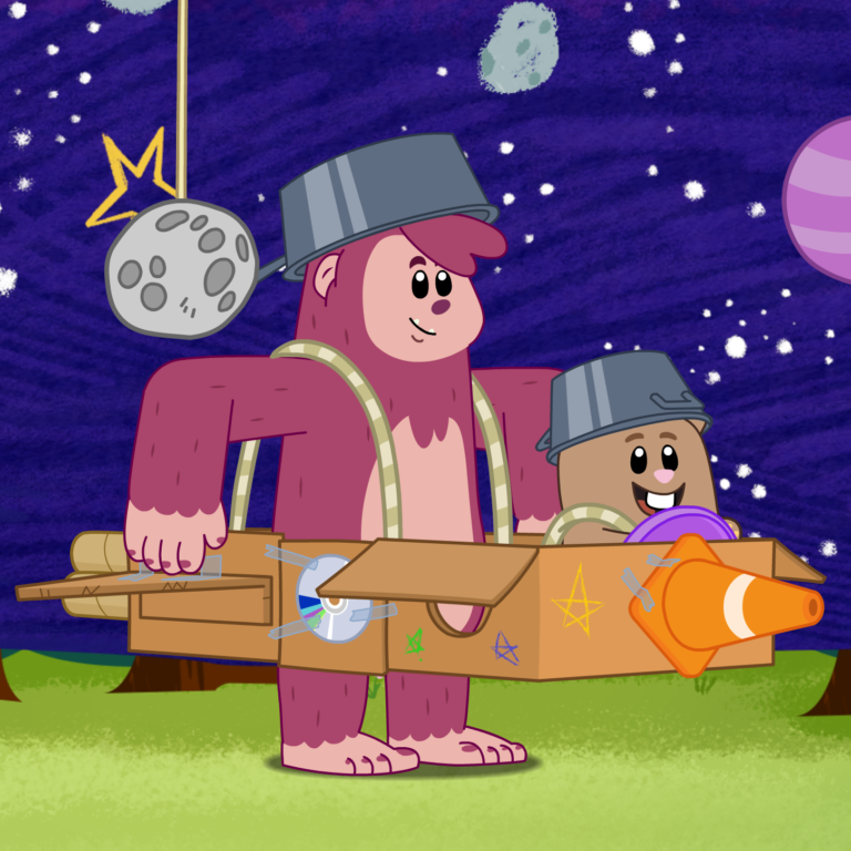 Meet the Characters – Luna, Chip & Inkie