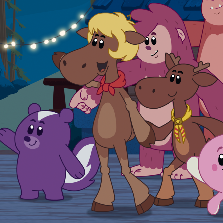 Meet the Characters – Luna, Chip & Inkie